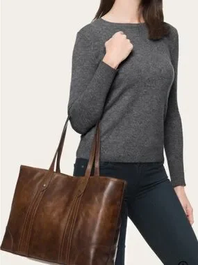 Frye | Bags | Frye Melissa Shopper Black Tote | Poshmark